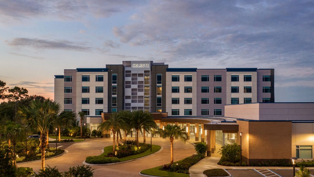 The Celeste Hotel Exterior | Orlando Boutique Hotels
